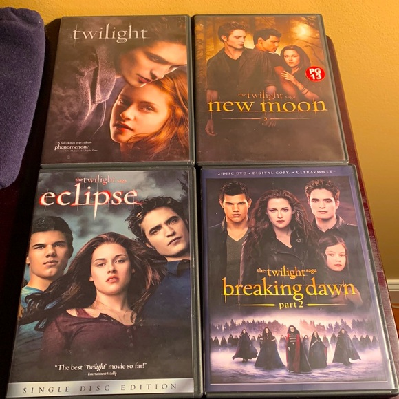 Media | Twilight Dvd Complete Set | Poshmark